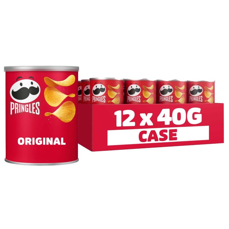 Pringles Original 40 gram – Kleine Blikken Doos 12x 13,00